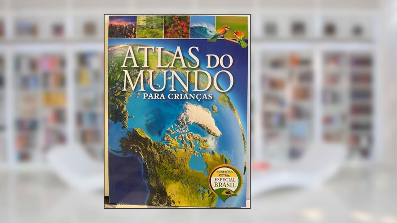 Atlas do Mundo Para Crianças Formato Menor, Claudia Martin; Pé Da Letra